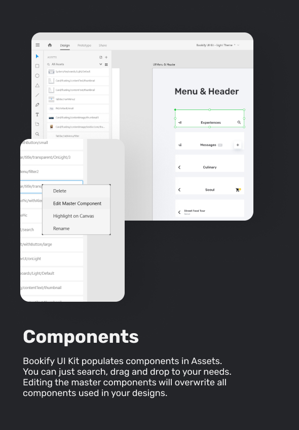 Bookify UI Kit by sitoplasma | ThemeForest